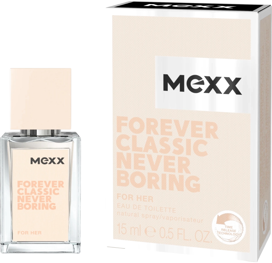 Женская туалетная вода Mexx Forever Classic Never Boring For Her 15 мл / Форевер Невер Боринг Фо Хёр