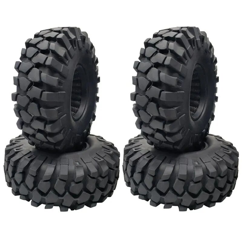 4 шт. 1,9-дюймовые 108-миллиметровые резиновые шины для колес Axial SCX10 III