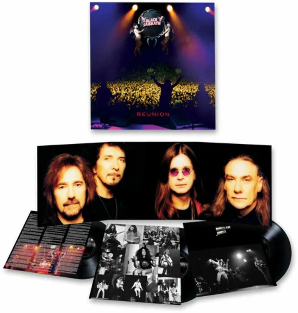 Виниловая пластинка Black Sabbath Reunion (Релиз 2023) Sealed