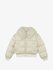 Пуховик Mayoral Wide-collar padded jacket, размер 10 лет, бежевый цветы мелкие