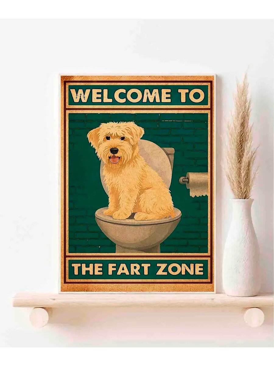 Мягкошерстный пшеничный терьер, Welcome To The Fart Zone, П