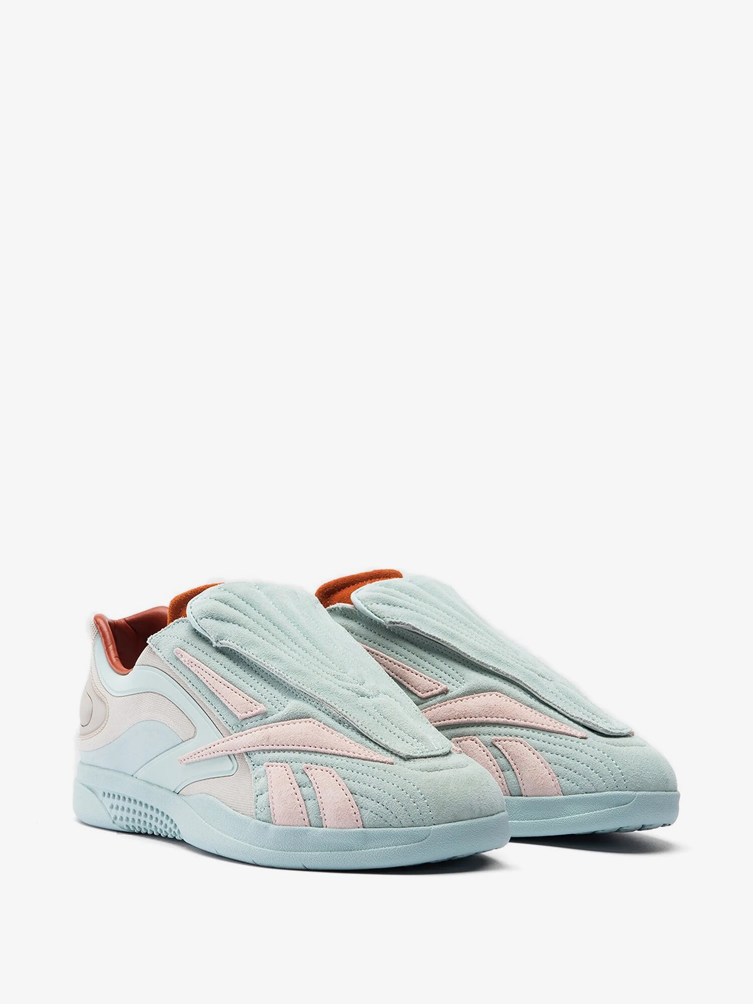 Слипоны Reebok, размер 7,5 US, бежевый/белый — фото 1