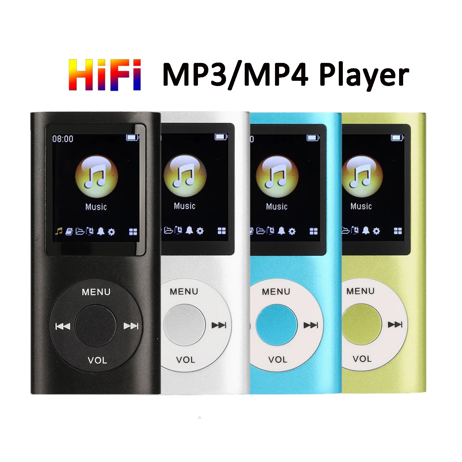 MP3-плеер NVPONE Белый/Silver — фото 1