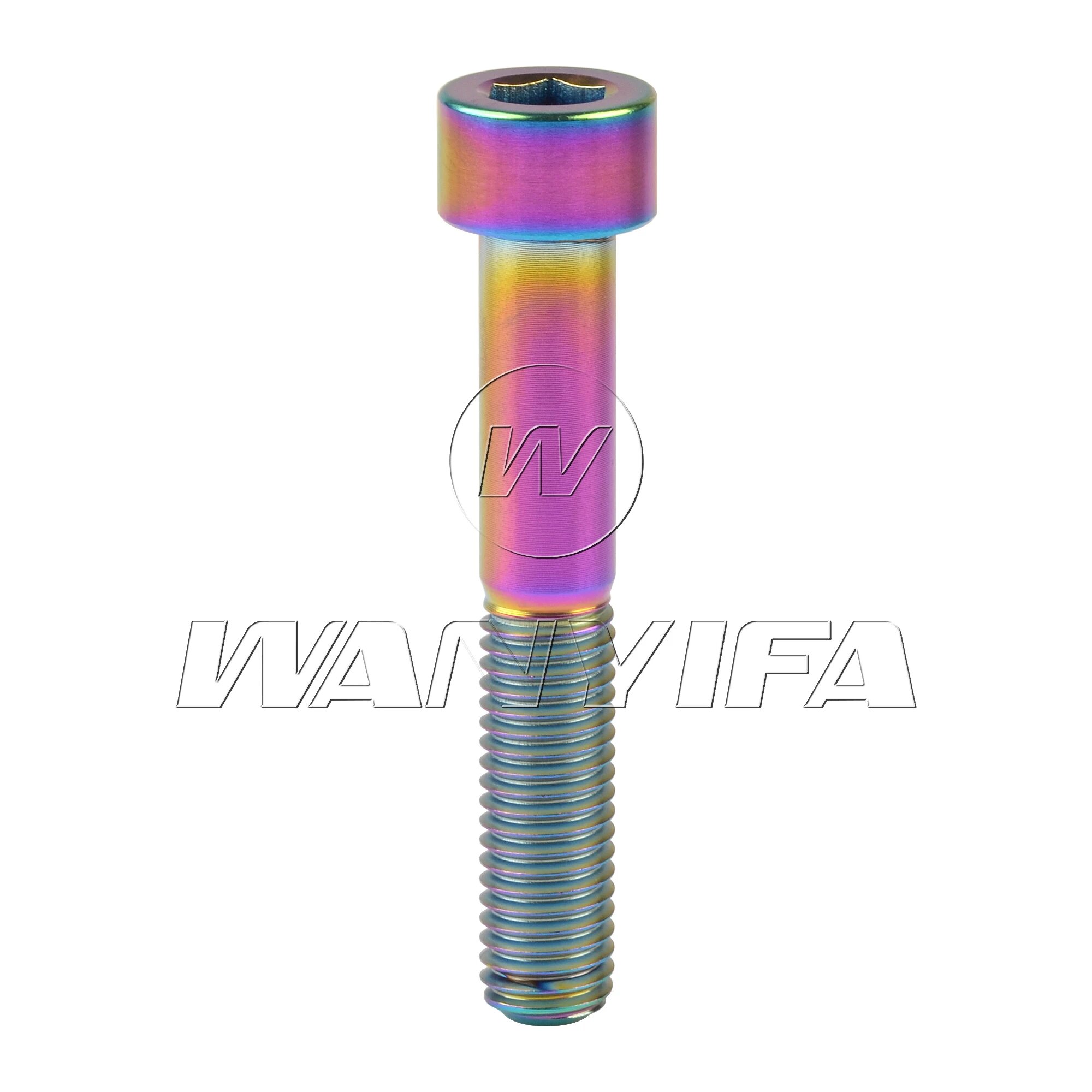 Титановые болты Wanyifa M10x35, Rainbow