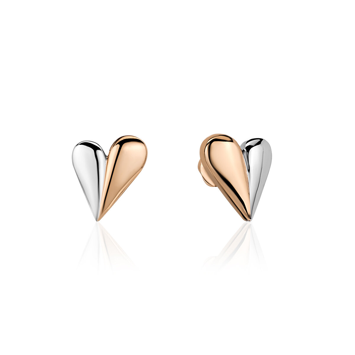 Серьги Эстет, красное золото, 585 проба