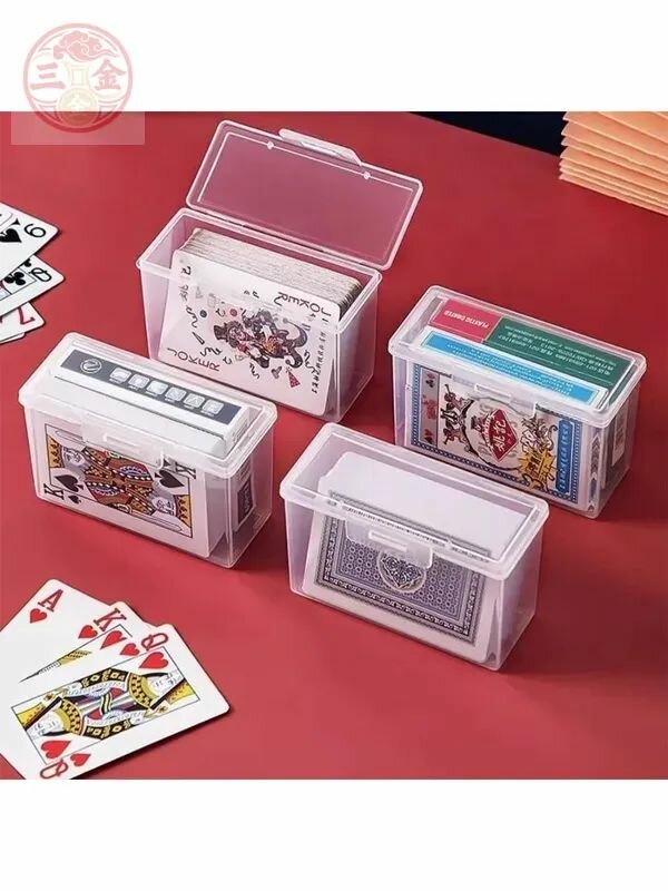 4 коробки для хранения игральных карт-упаковка из штук (Без игральных карт) набор коробок для карточных игр