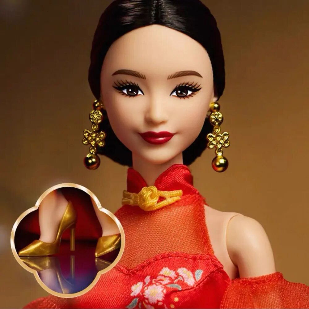 Кукла Barbie Signature, Красный, Высота 32 см, Пластик, Индонезия, 3287887650 — фото 1