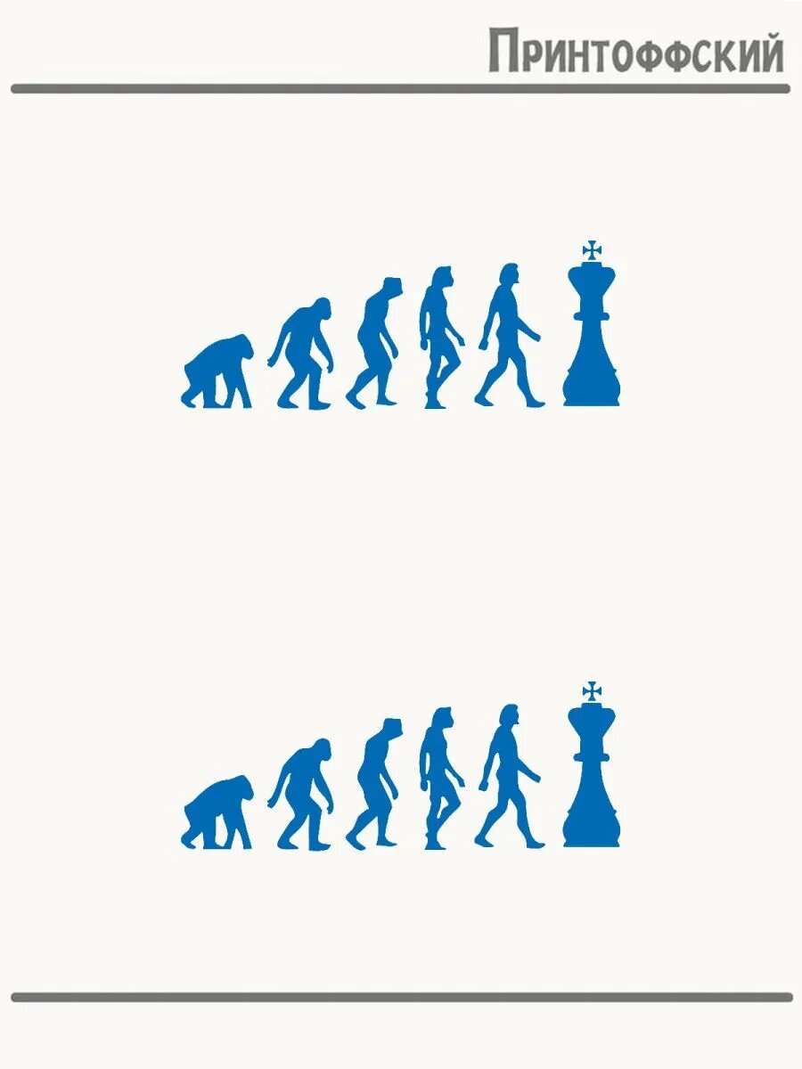 2-е (Две) Термонаклейки эволюция evolution