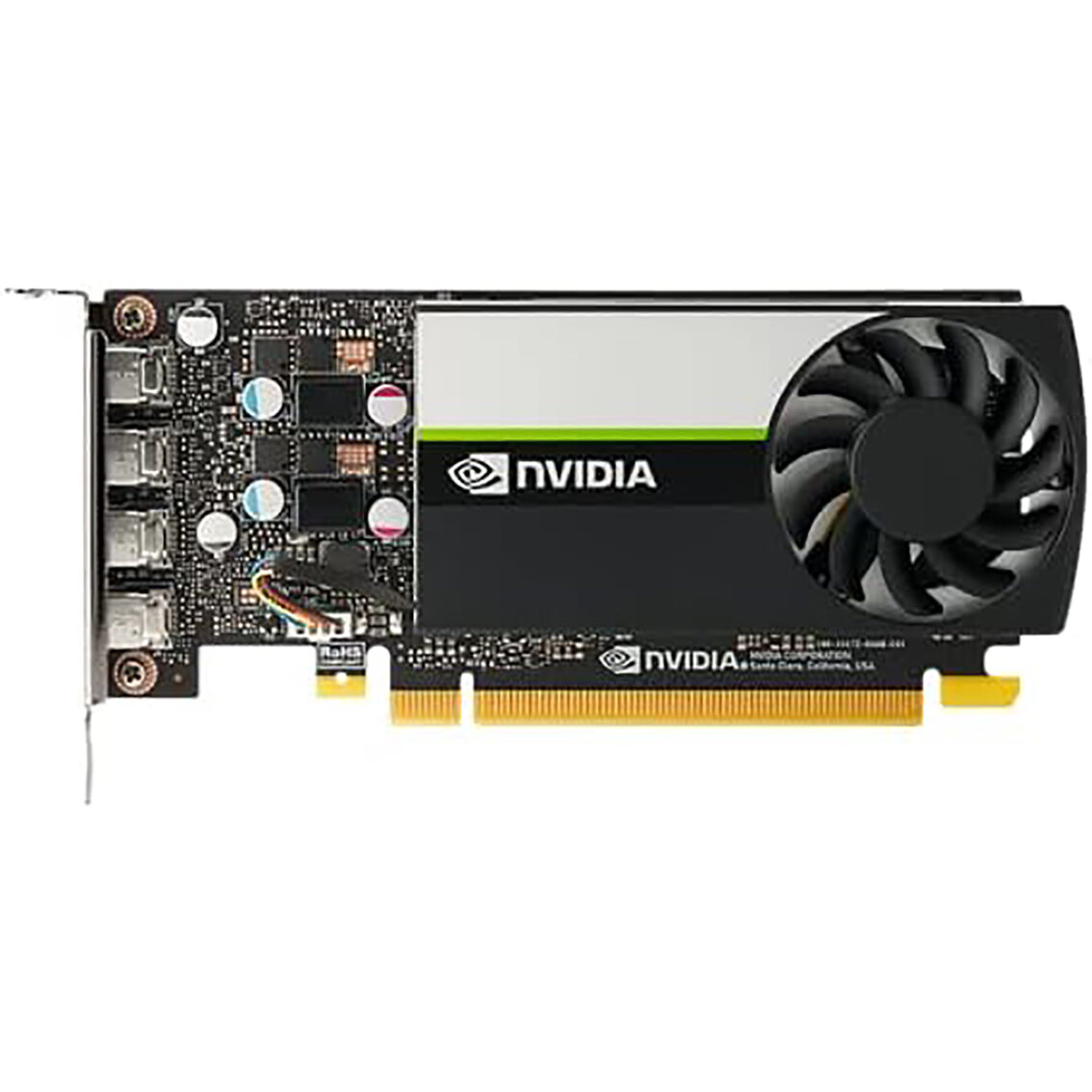 Видеокарта Nvidia T600 4GB GDDR6 128 BIT PCIe 3.0 x16 4x mini-DisplayPort 1.4a