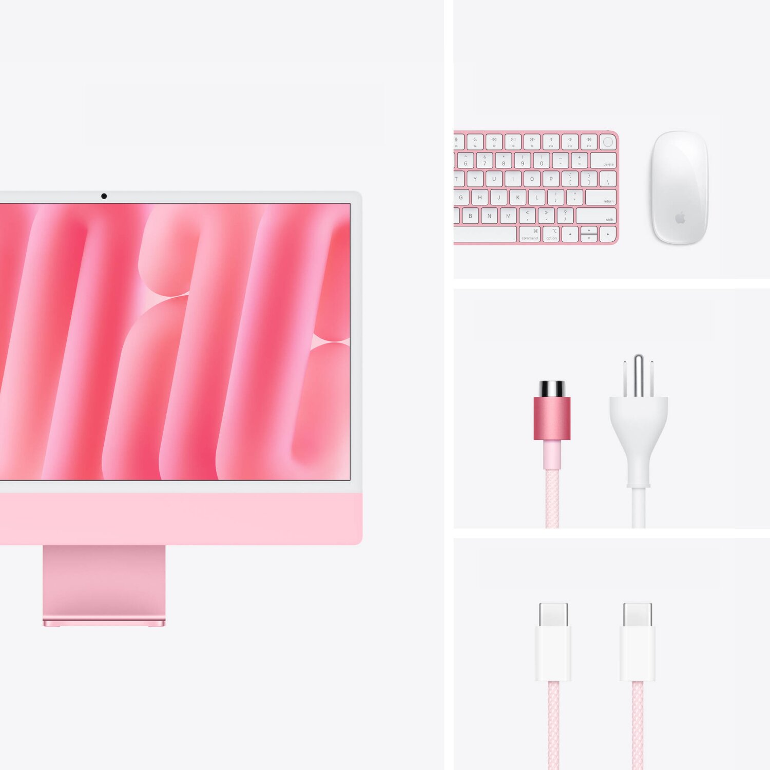 Моноблок iMac M4 ( 10/10/16/512 ) Z1ER0005N ( Pink / Розовый)