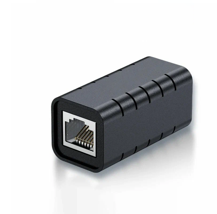 Разъем RJ45, сетевой удлинитель с защитой от молний, гигабитный Ethernet-адаптер, 100 метров, для кабеля Cat7, Cat6, Cat5e