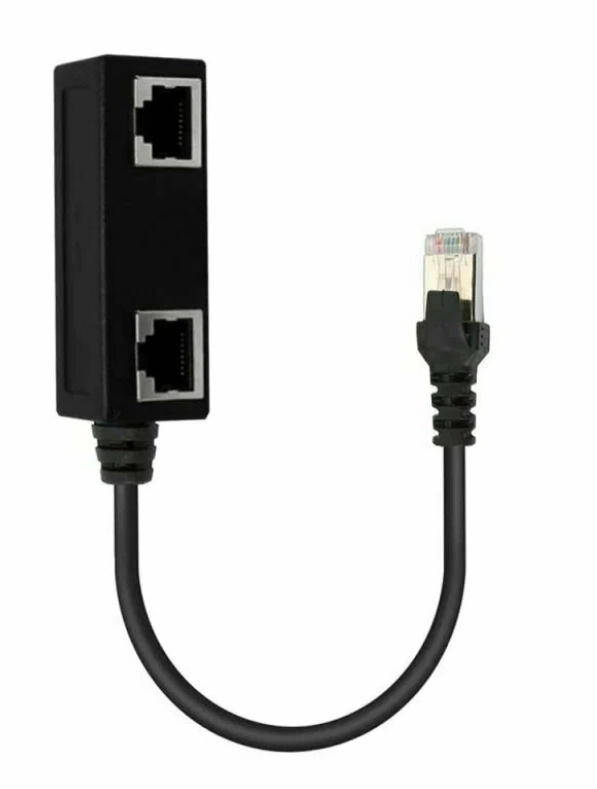 3 в 1 разветвитель RJ45 LAN Ethernet сетевой удлинитель-адаптер RJ45 кабель для расширения сети 1 штекер на 2/3 гнезда