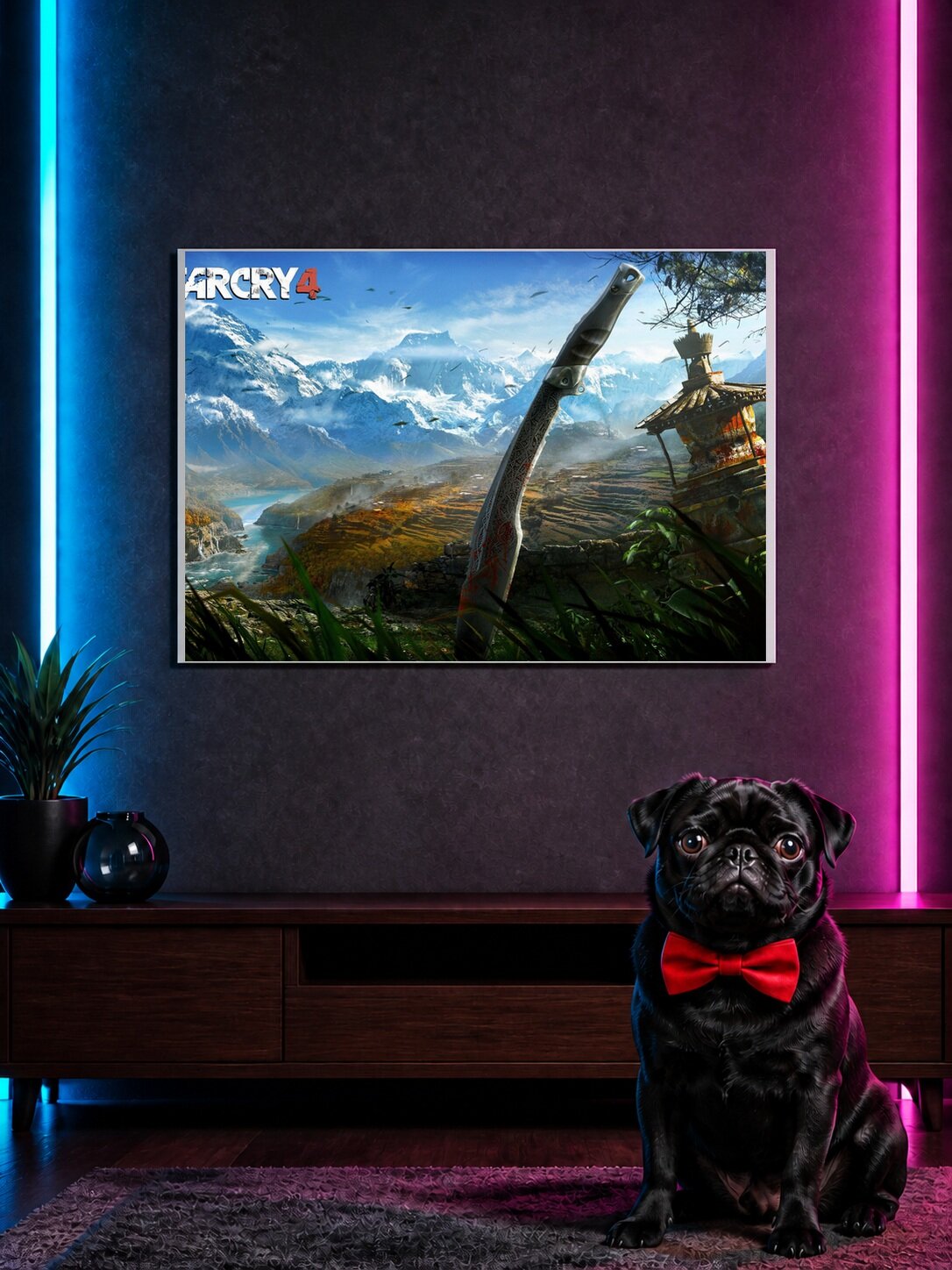 Плакат Far Cry Хроники — приключенческая игровая сцена A3