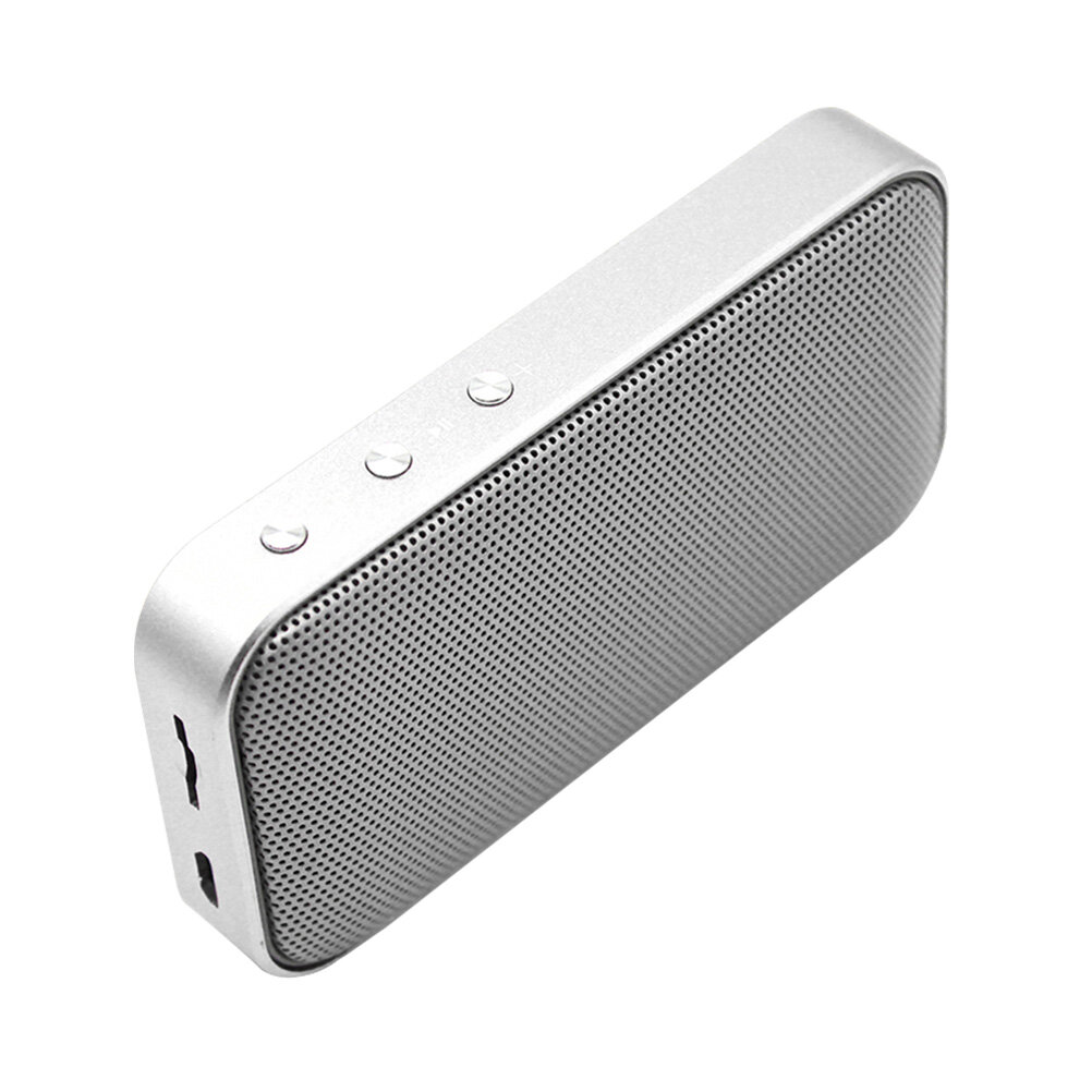 Переносной Мини-Динамик С Блютузом И Плеером MP3 Серебристый 9.10X4.70X1.50CM