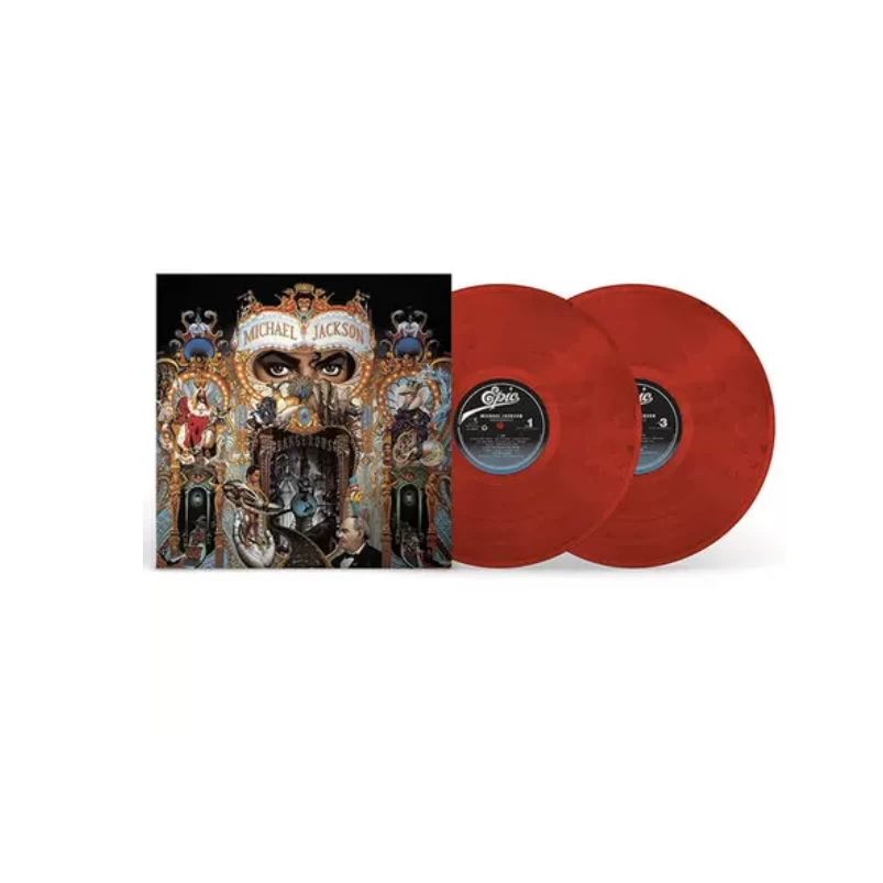 Новый в наличии Michael Jackson Dangerous лимитированный красный винил 2LP