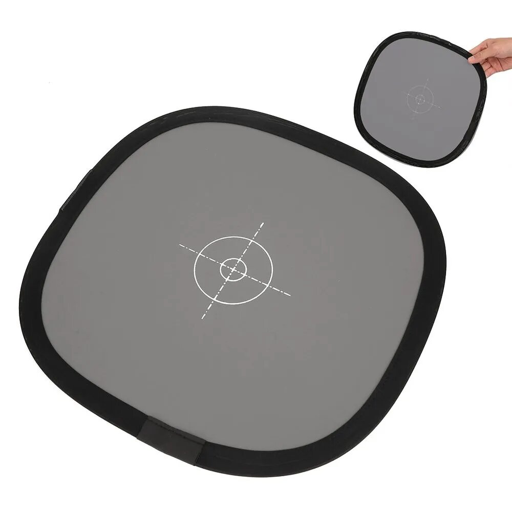 Reflector Board, Профессиональная 30 см фокусировочная плита с 18% серым, для студийной и портретной съемки