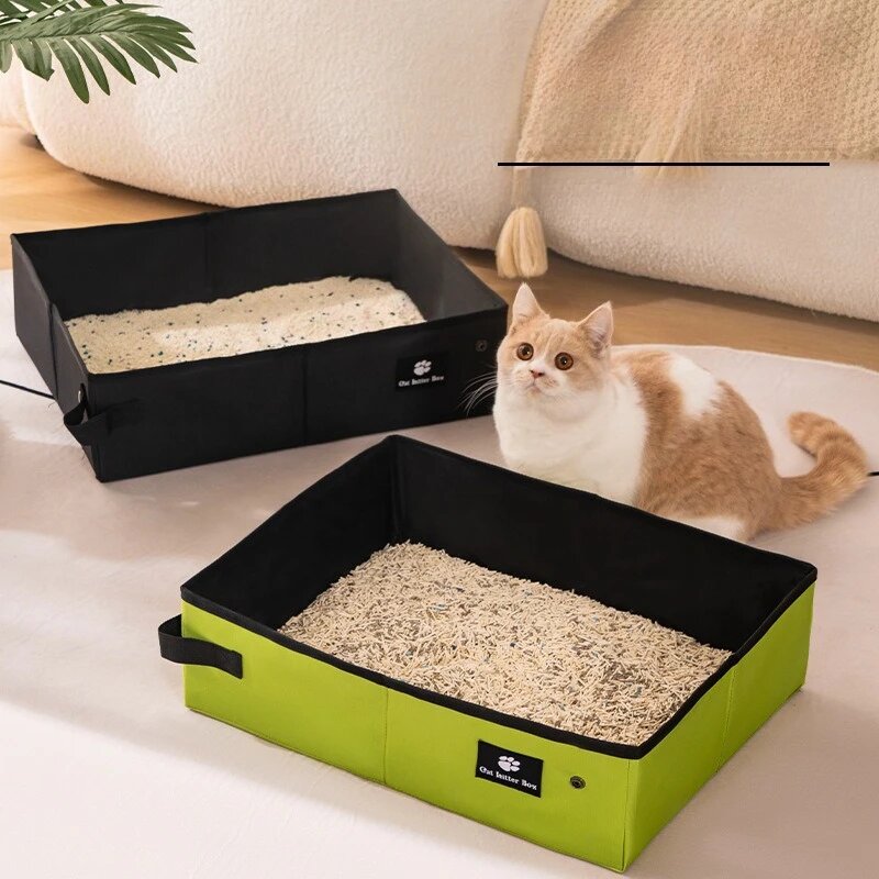 Одноразовый водонепроницаемый кошачий лоток для путешествий Cat litter bag S