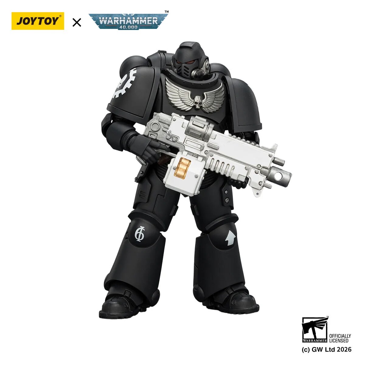 JOYTOY Warhammer 40K Intercessor Iron Hands 1/18