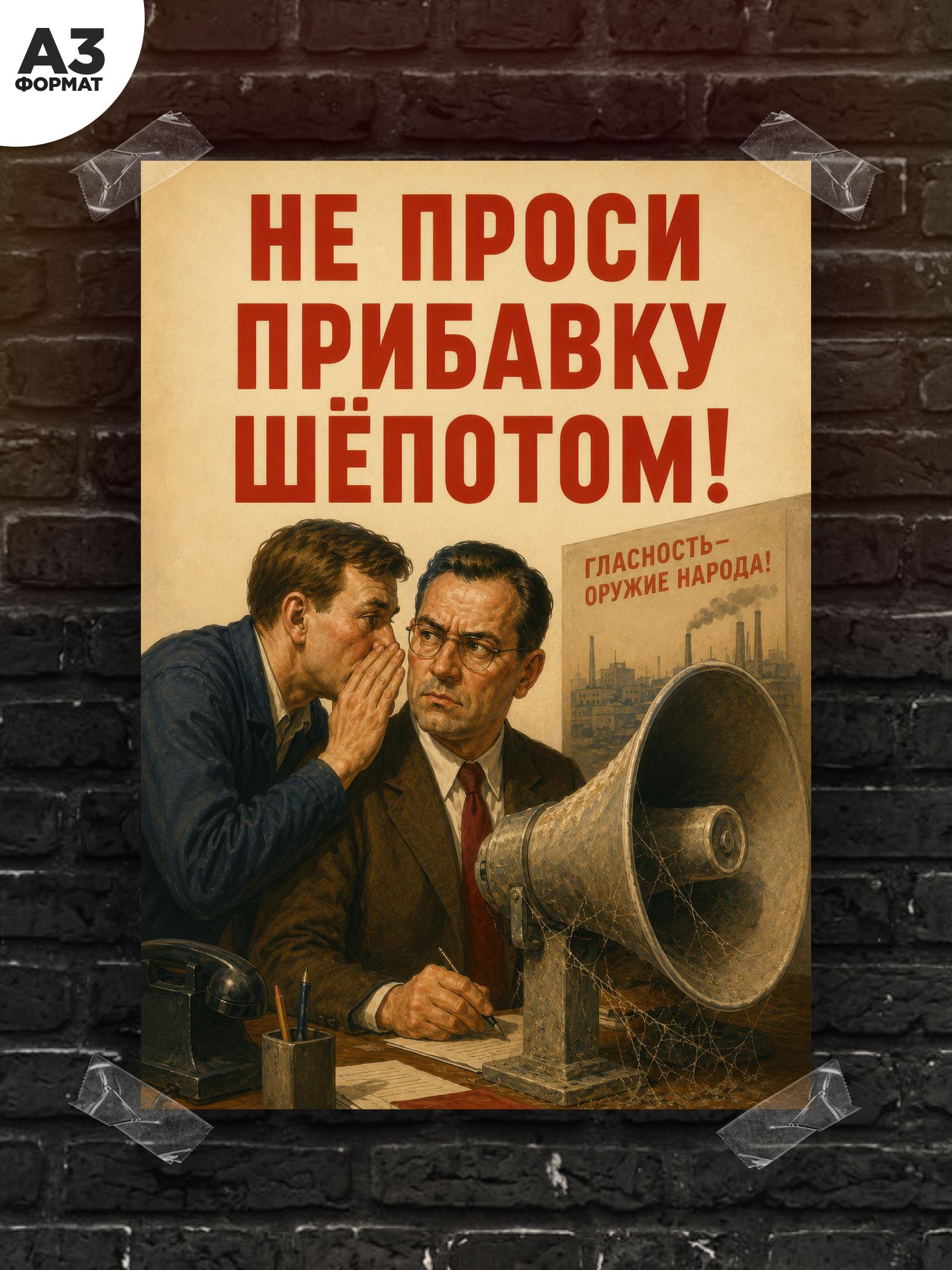 Советские постеры и плакаты СССР
