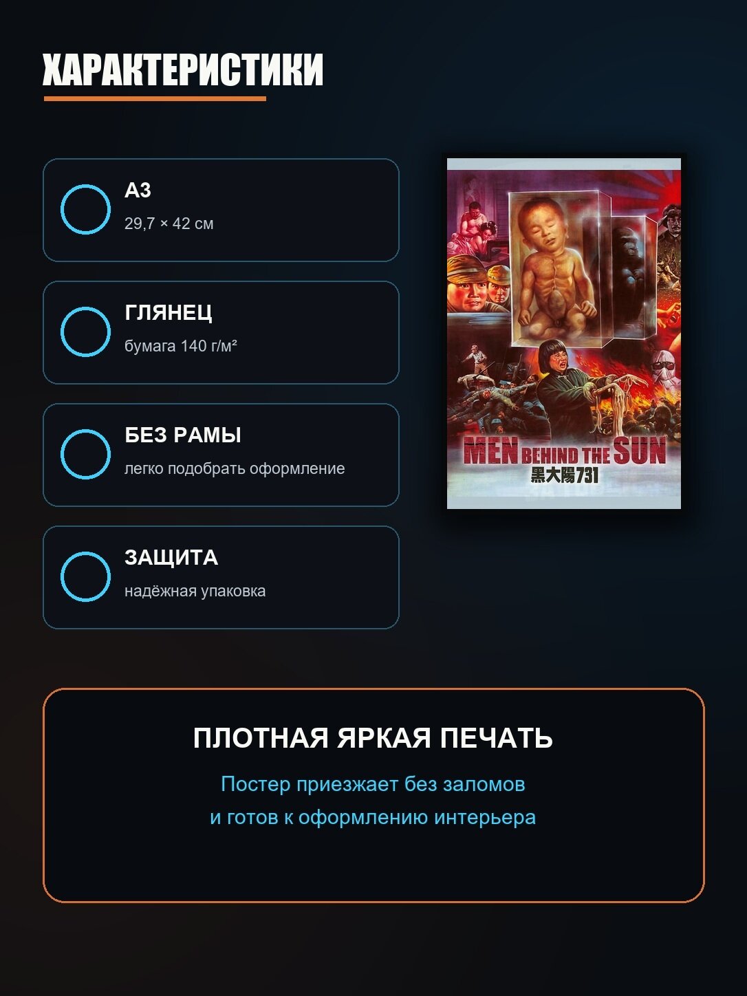 Постер Люди за солнцем — фото 1