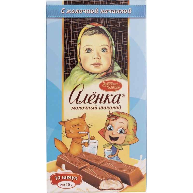 Аленка Шоколад молочный в стиках 100 г