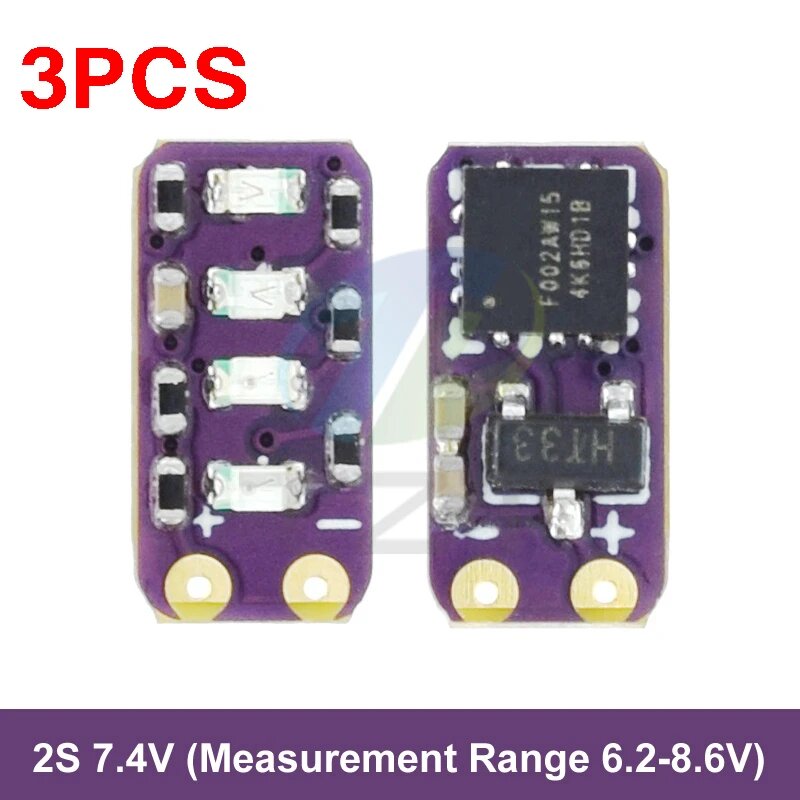 3PCS 2S 7.4В BMS модуль для литий-ионных аккумуляторов