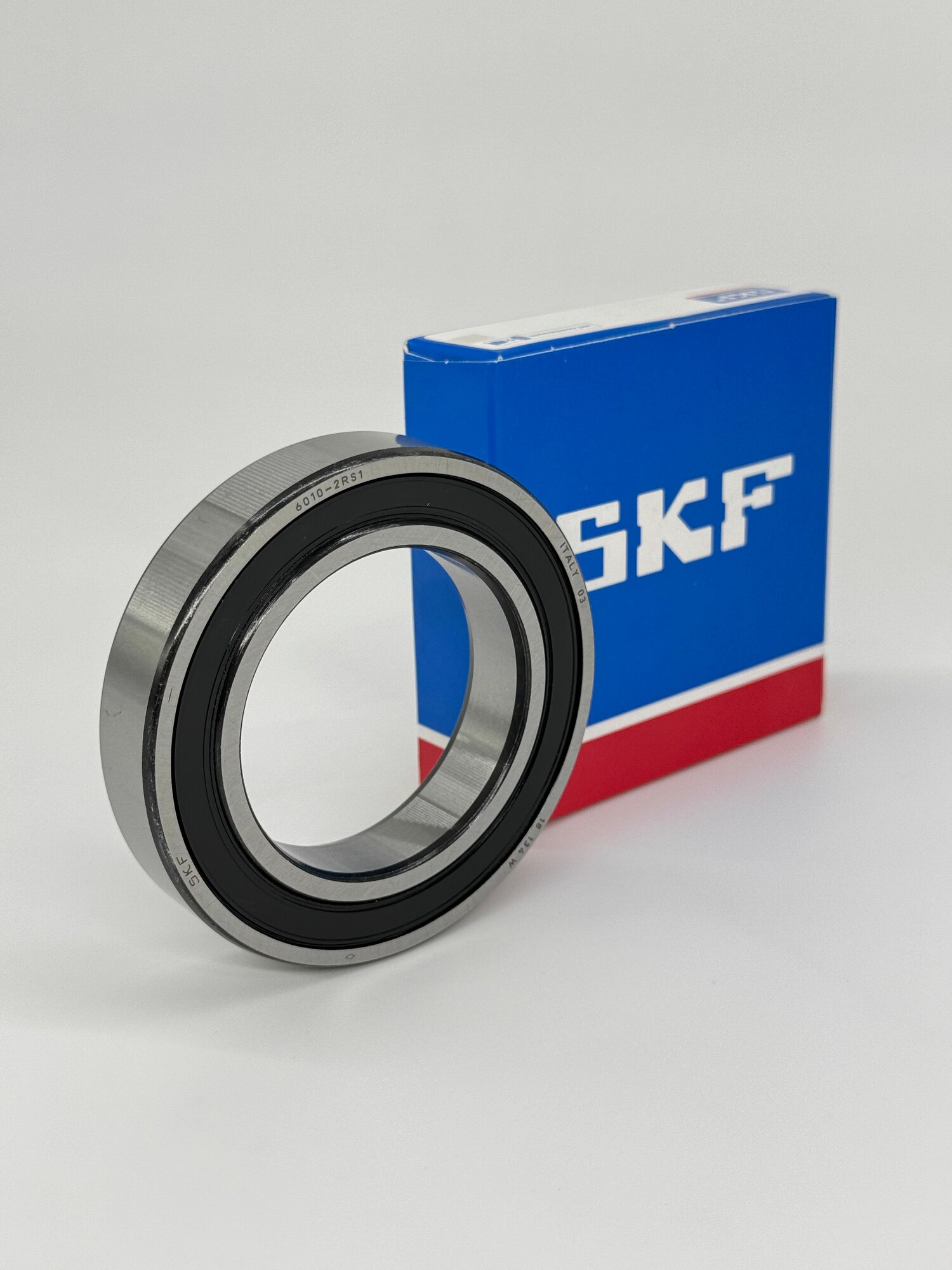 Подшипник SKF 6010-2RS1 (180110) 50х80х16 мм, шариковый однорядный на вал 50 мм, закрытый