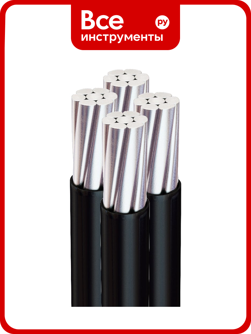Провод СИП-4 Угличкабель 4x25-0,6/1 кВ бухта 100 м P51044K40000000-10