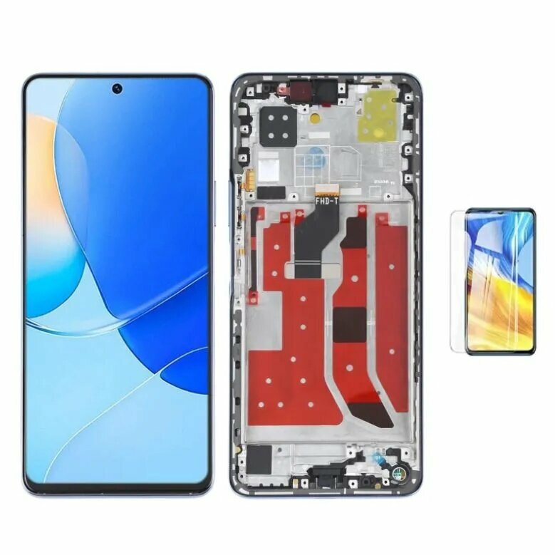 Первоначальный Дисплей с рамкой Для Huawei Nova 9 SE 5G HONOR 50 SE JLN-LX1JLN-LX2 LCD с сенсорным экраном