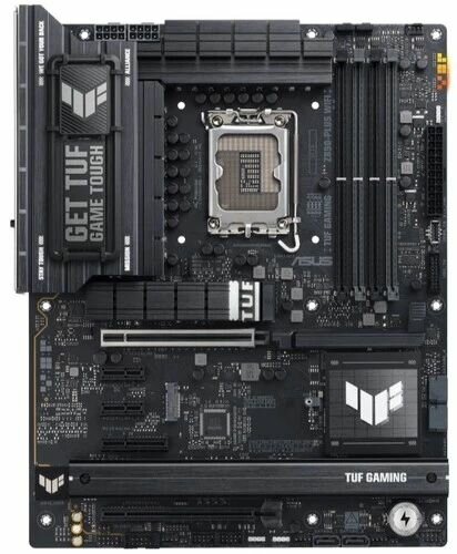 Материнская плата ASUS TUF GAMING Z890-PLUS WIFI - LGA 1851, Intel Z890, 4xDDR5-6400 МГц, 1xPCI-Ex16, 4xM.2, ATX