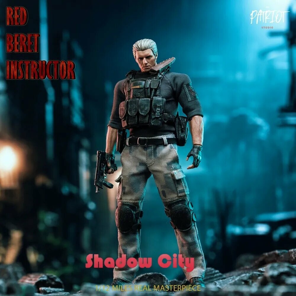 Игрушк Patriot Кукла-солдат Resident Evil 4 в Красном берете/Джек Клауса