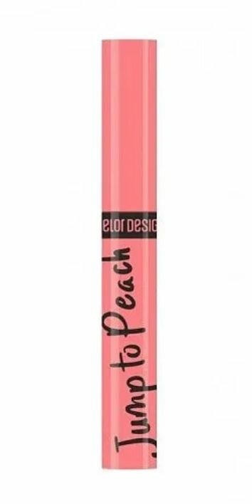 Belor Design Блеск для губ Jump to Peach, меняющий цвет, персиковый, 8 мл