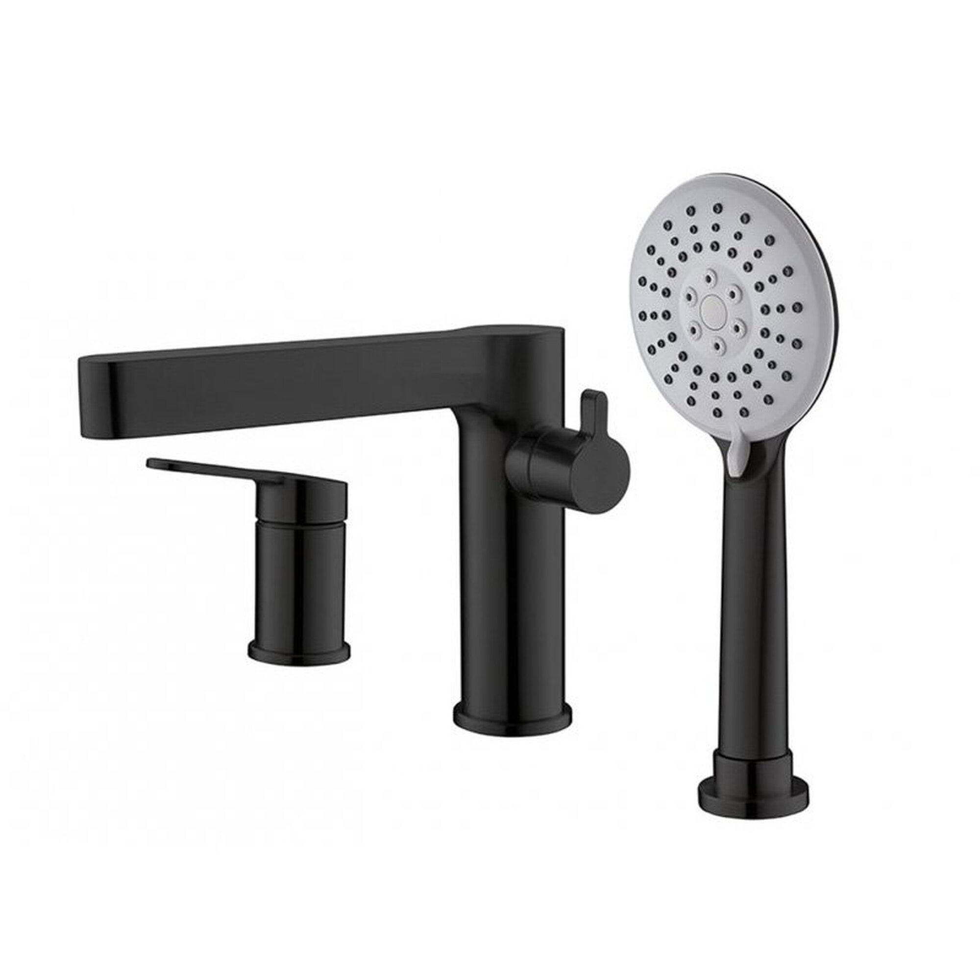 Смеситель для ванн BelBagno (Бельбагно) Delta черный матовый (DEL-BVD3-NERO)