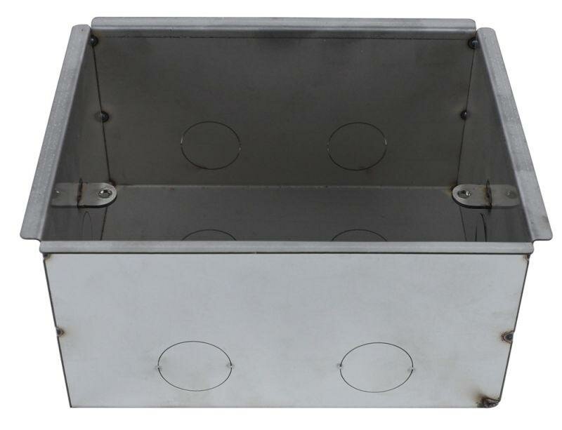 Коробка монтажная 8мод. MultiDesk для бетонных полов для люка сталь SE MDK10308