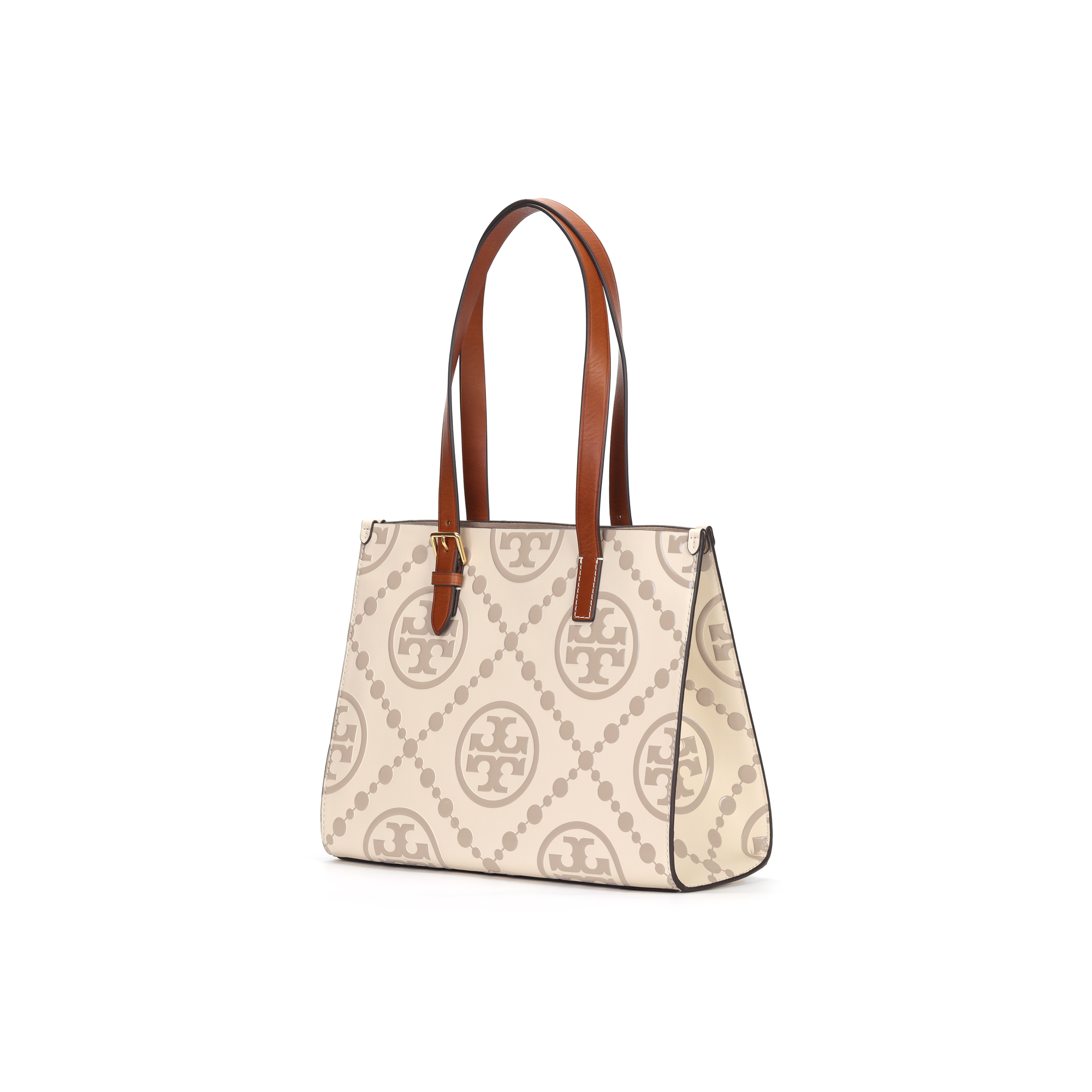 Сумка Tory Burch T Monogram, фактура тиснение — фото 1