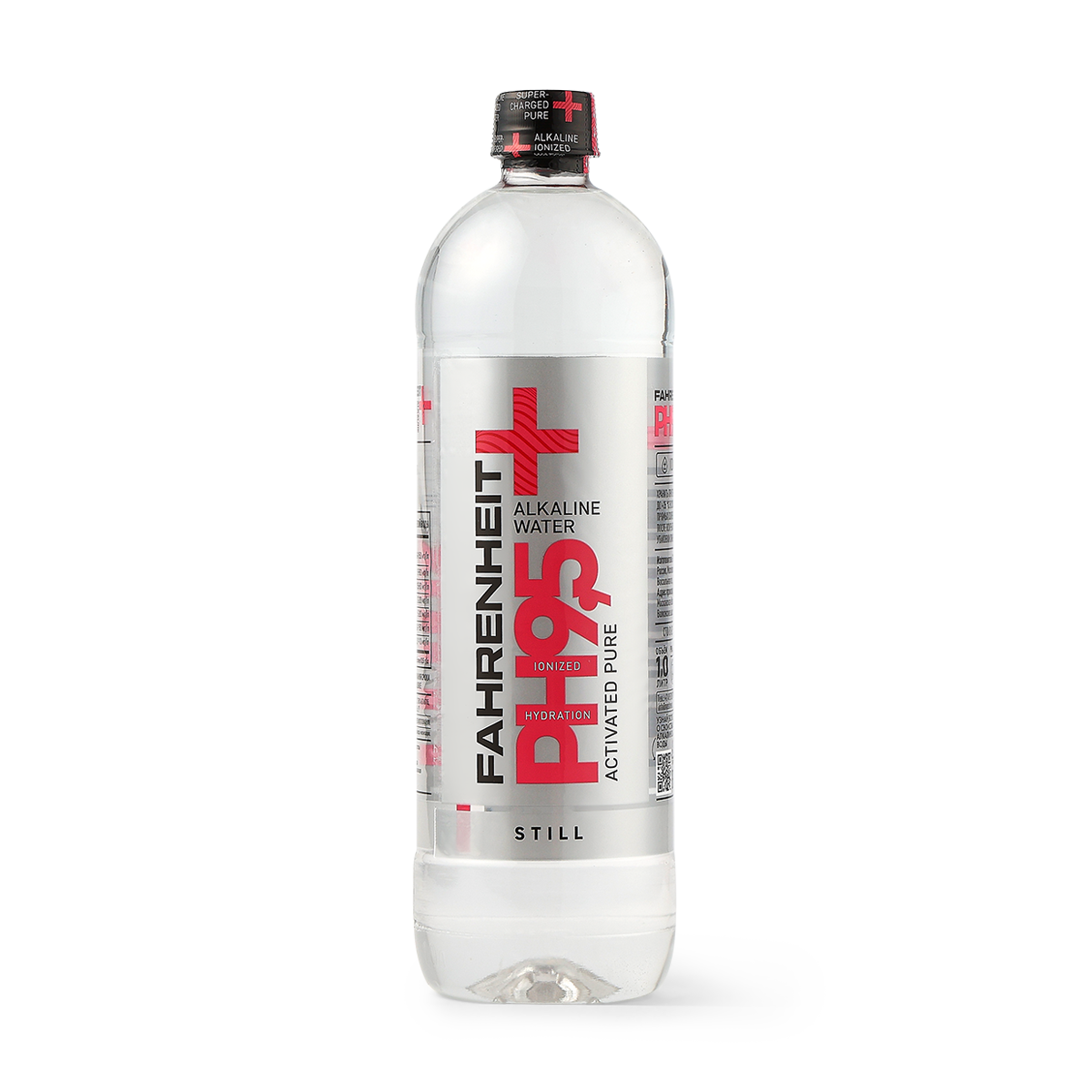Вода Fahrenheit+ Alkaline негазированная, пластиковая бутылка, объем 1 л