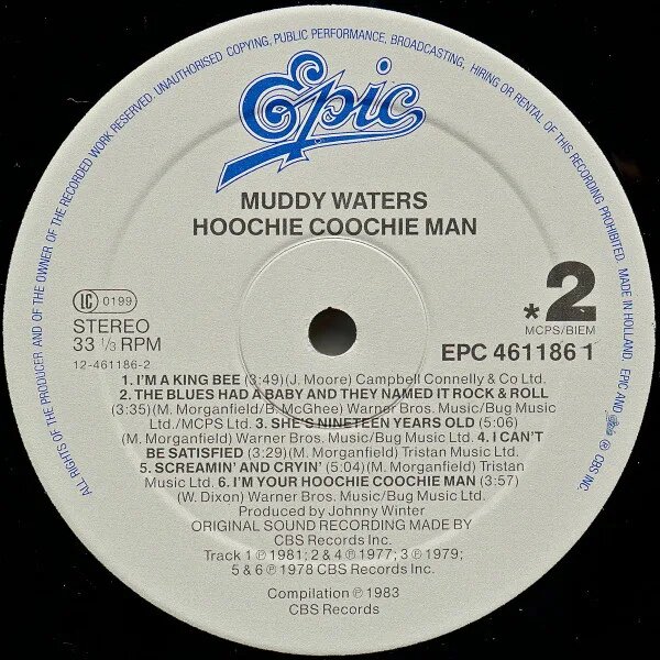 Muddy Waters - Hoochie Coochie Man EX- — фото 1