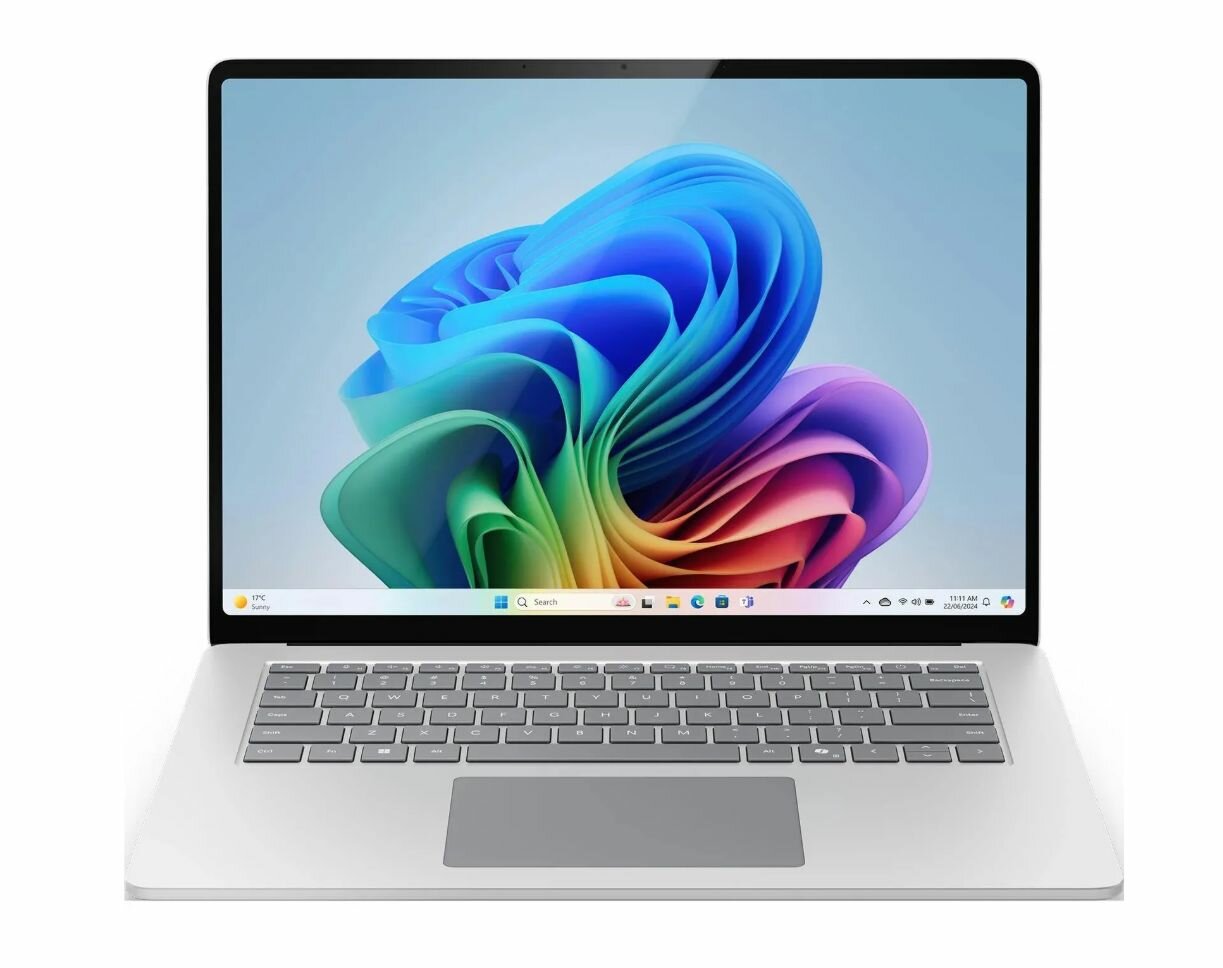 Ноутбук Microsoft Surface Laptop 7 for Business Copilot+ PC 15" Intel Core Ultra 7 268V (Series 2) 32GB 1TB Platinum в коммерческой упаковке