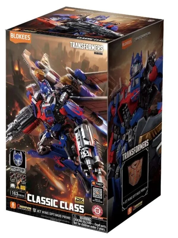 Трансформеры игрушки Transformers Blokees Figures Transformers Classics Class 21 Optimus Prime Model Kit CC DX 21