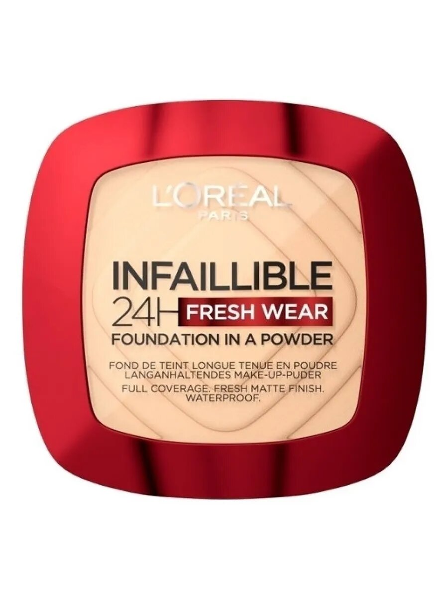 Пудра L'Oreal Paris Infaillible 24H Fresh Wear 20 ivory 9 г