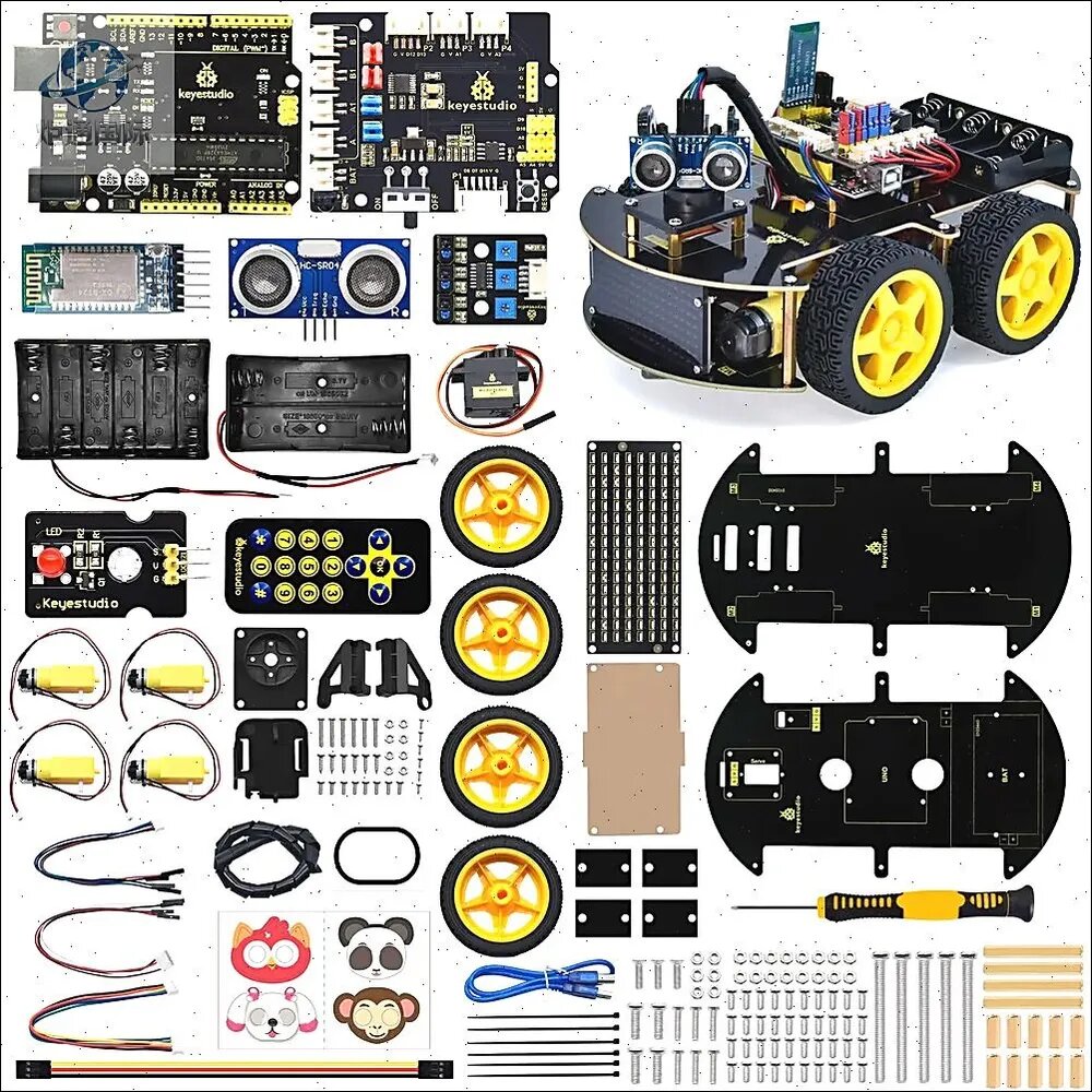 Keyestudio Smart 4WD Robot Car Kit для Arduino