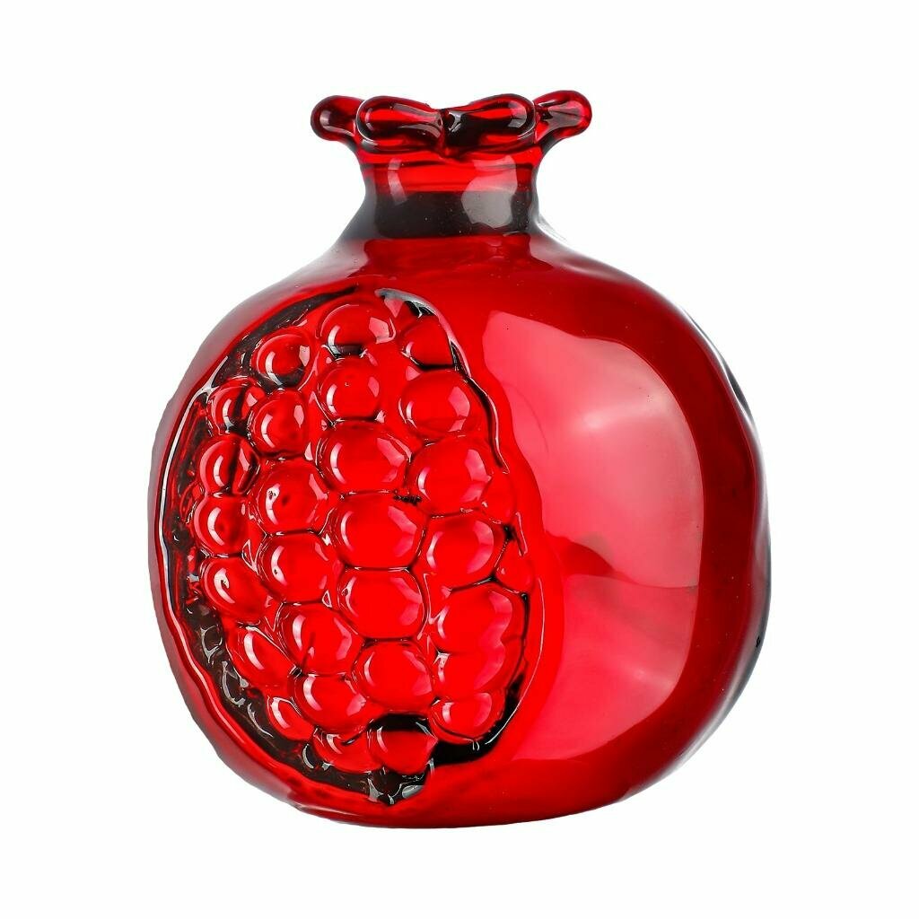 Стеклянная фигурка инжира, Гранат