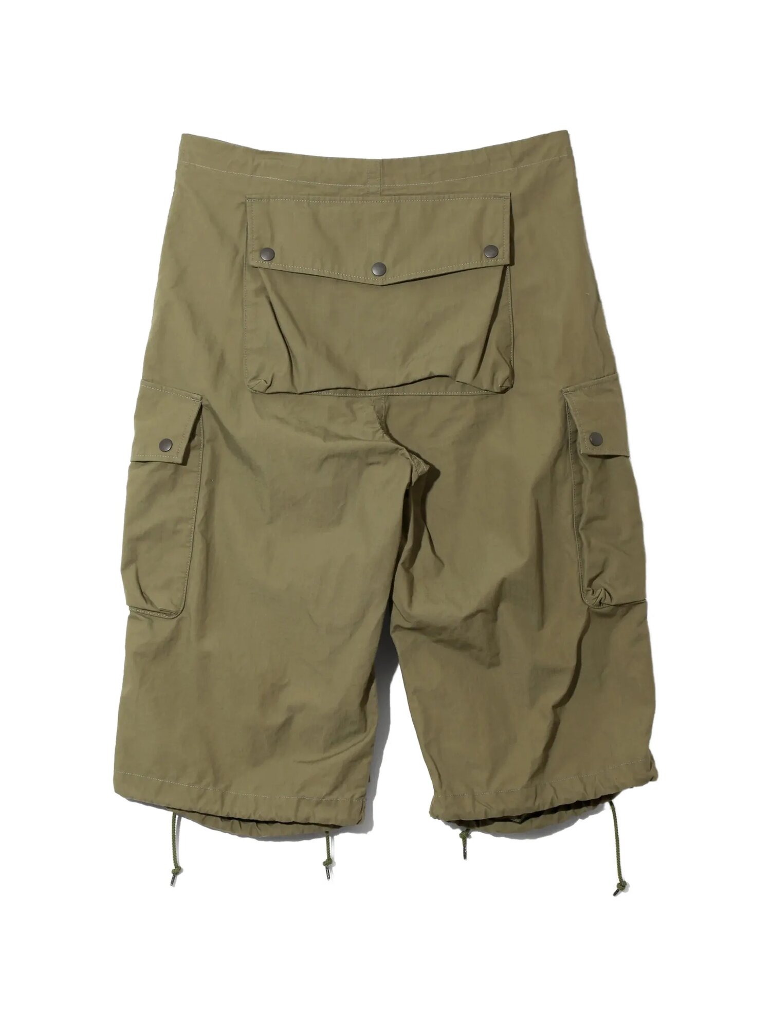 Шорты Needles Cotton ripstop cargo shorts, размер 50, green — фото 1