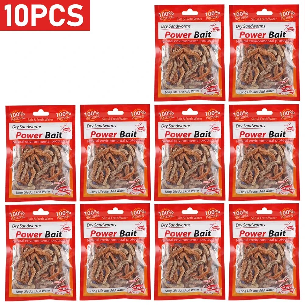 Сухие приманки для рыбалки Сэнвервей, 10 шт, Цвет: DY03-10Bags