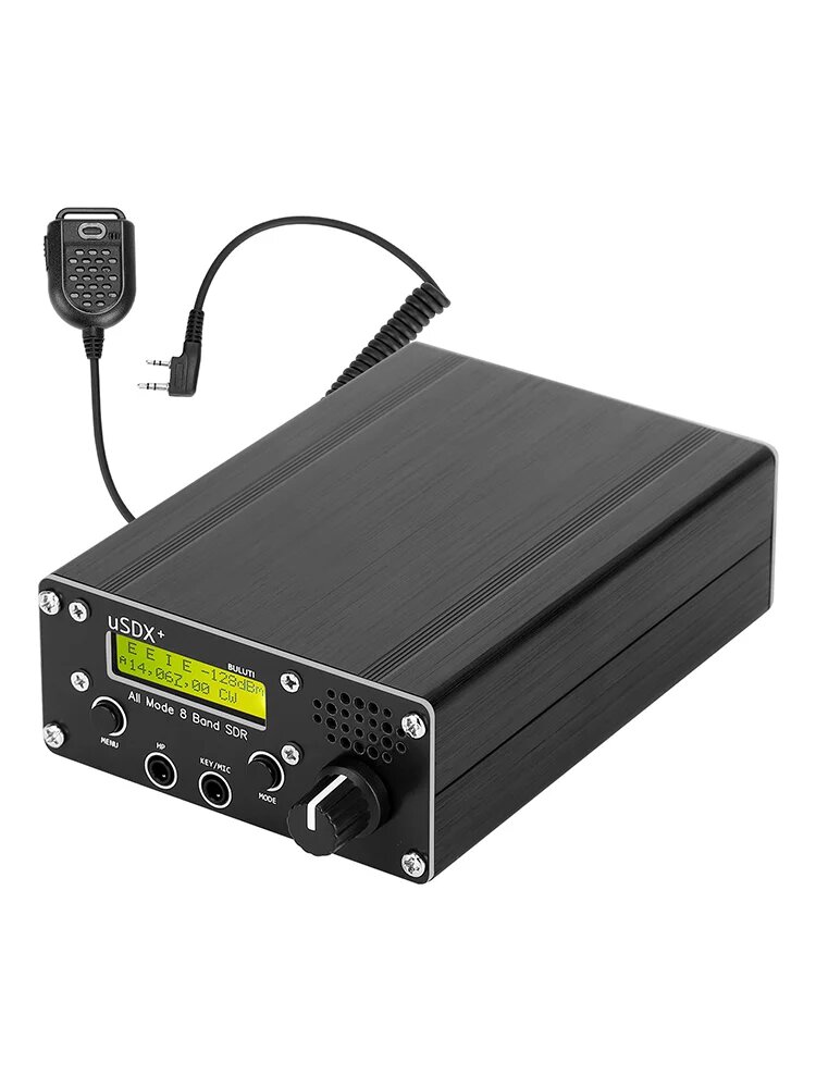 USDR uSDX+ Plus V2 HF трансивер, Plug Type: EU