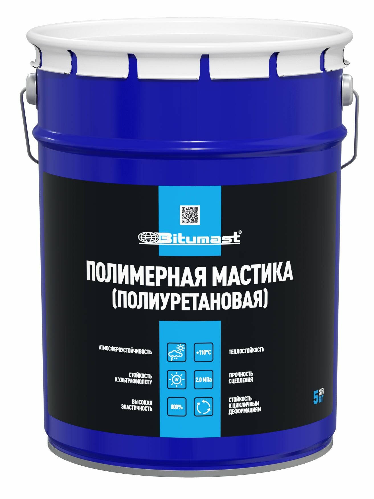 Мастика BITUMAST полиуретановая 5 кг