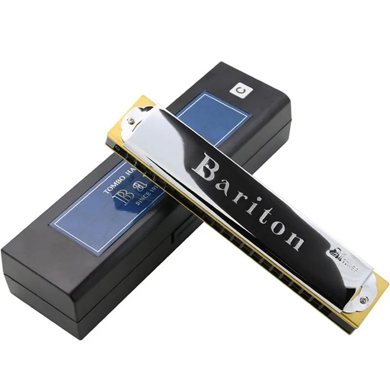 Tombo Bariton Губная гармоника 21 тон Key-C