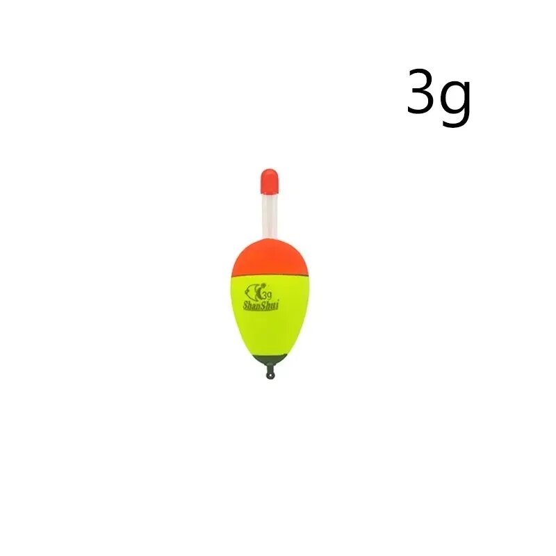 Светящиеся поплавки EVA для рыбалки 3-100г 1PCS, Yellow-3g
