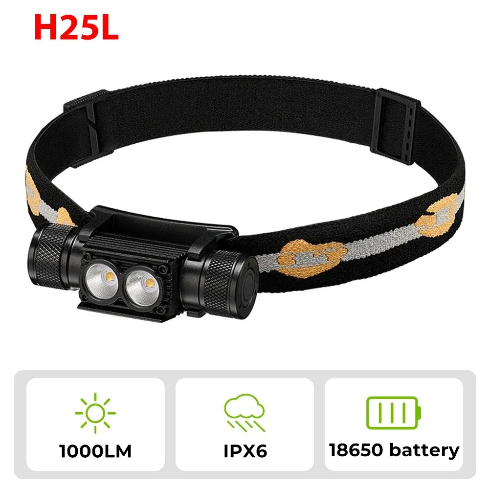 Налобный фонарь Wurkkos H25L H25S H25L 18650 3000WH