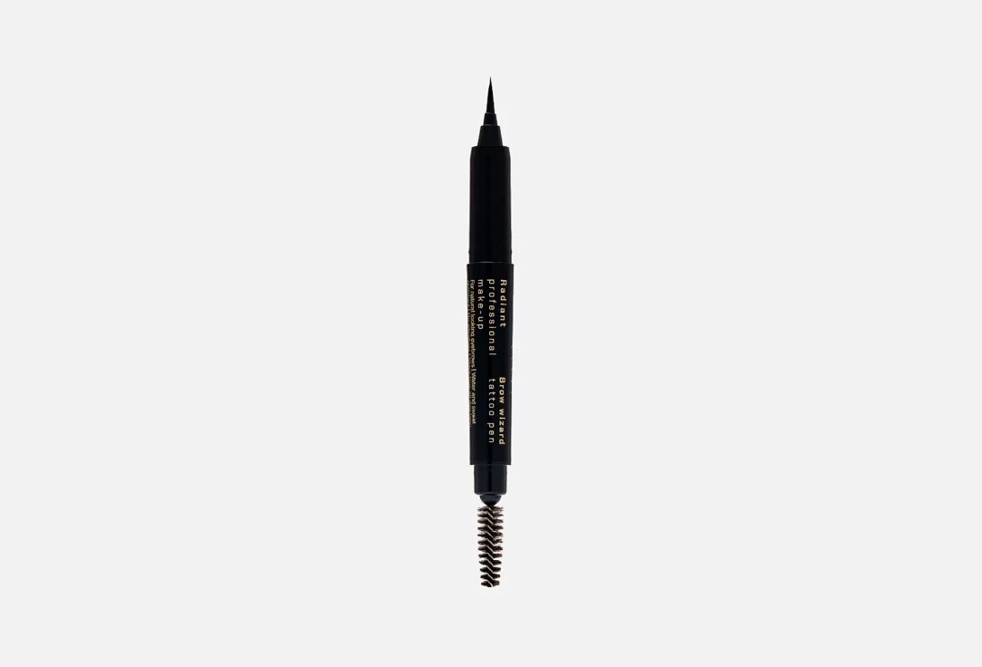 Radiant Professional Make-Up BROW WIZARD TATTOO PEN Цветной фломастер-подводка для бровей 1 шт 2, натуральный коричневый